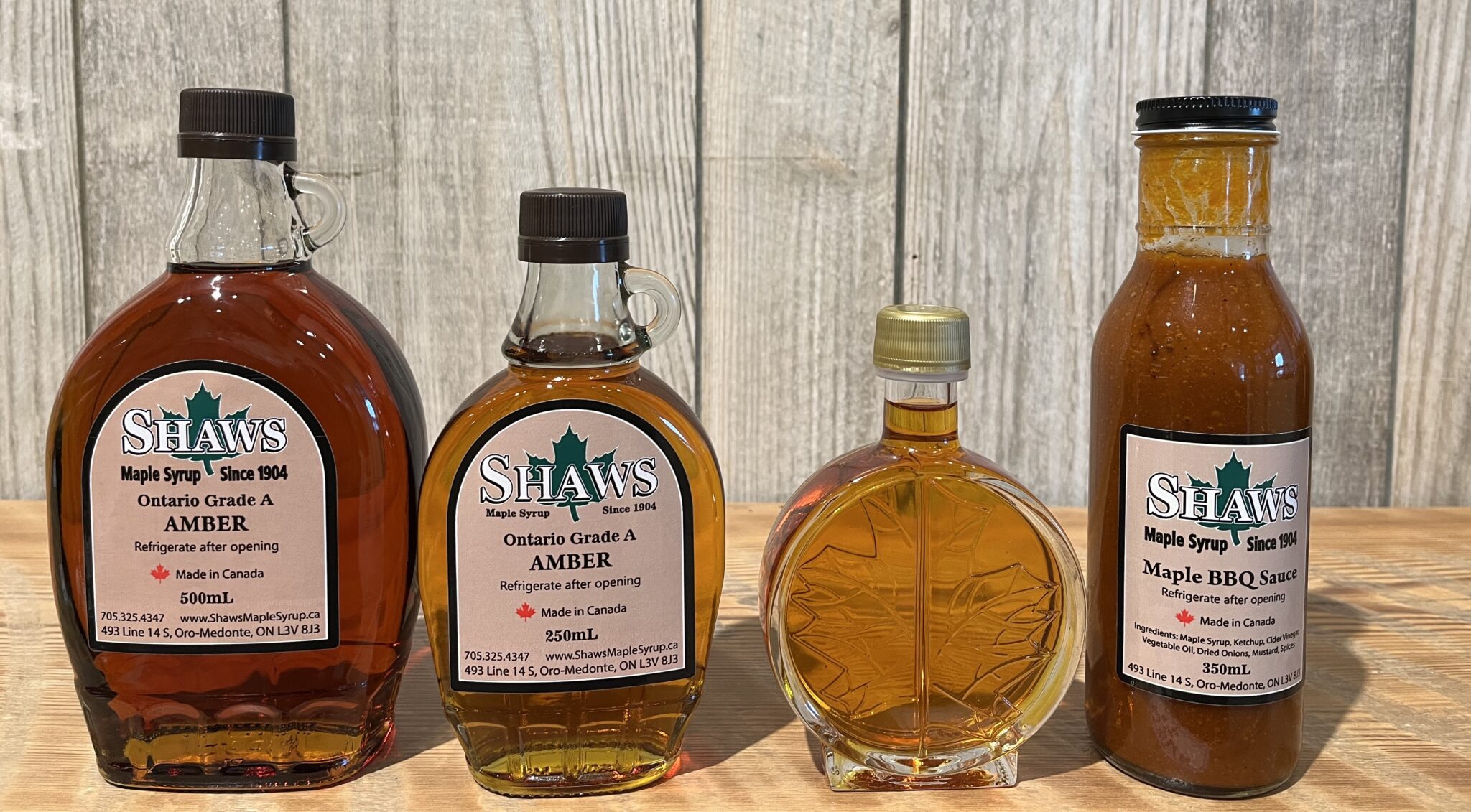Maple Syrup | Shaws Catering